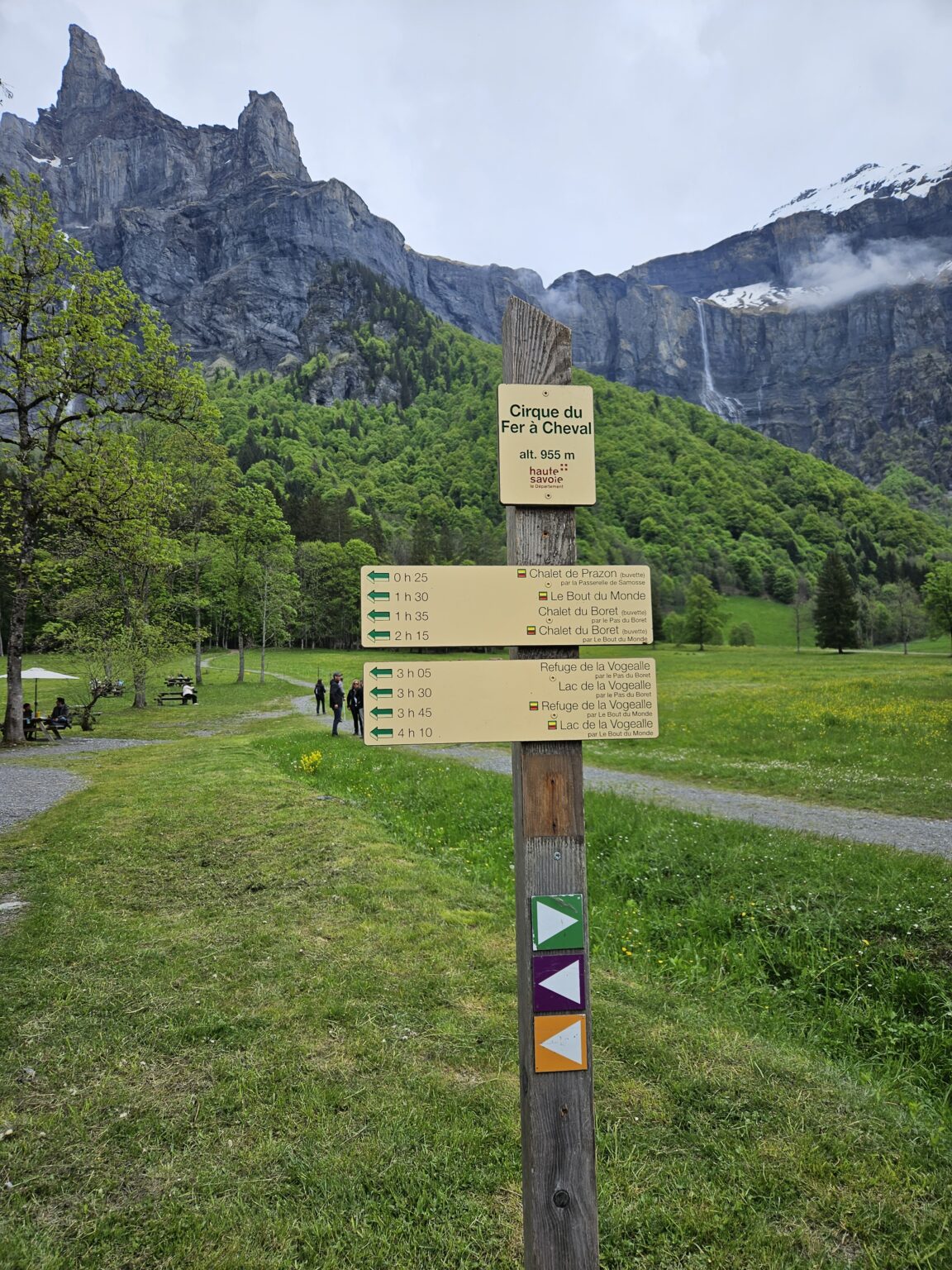 Randonnée du bout du monde au cirque de Sixt-Fer-à-cheval
